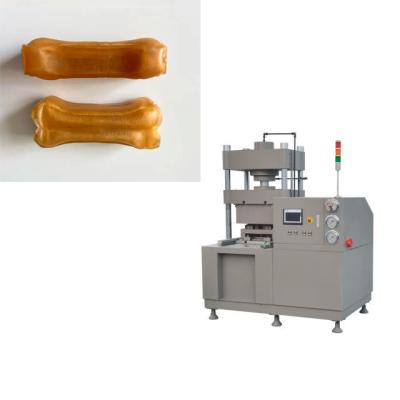 China CE Approved Max 60 Ton Dog Bone Making Machine For Pressed Rawhide Bones for sale