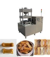China Stainless Steel Natural Rawhide Bone Pet Food Processing Machinery / Punching Machine for sale