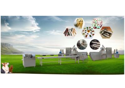 China Popular Pet Food Extruder 100% Natural Duck Jerky Dog Treats Forming Machine 150kg/hr for sale