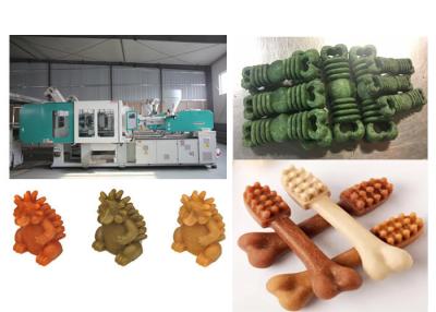 China Customized Injection Molding Pet snacks extruder machine , dog food extruder equipment for sale