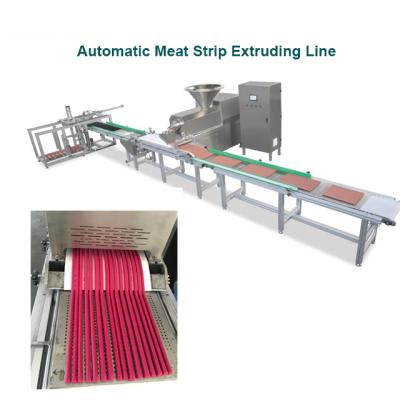 China Grain Free Sally Snacks Pet Food Extruder All Natural Jerky Dog Treats Making Machine for sale