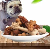 China Dog Chew / Pet Food / Dog Treat Making Machine Various Shape 239g/S Injection Rate for sale