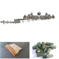 China Stainless Steel Pet Food Extruder Dog Treats / Dog Chewing Gum Processing for sale