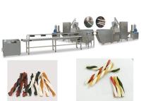China Chewing Gum Snacks Extrusion Machine Pet Favorite Double Color Dog Treats for sale