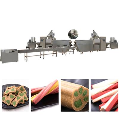 China Good Pet Treats Dog Chews Bone food Extruder Machine  ISO9001 2008 Certification for sale