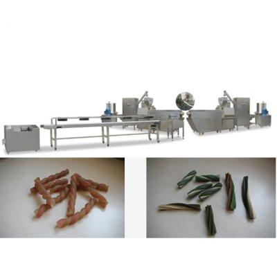 China Single screw Dog Food Extruder dog pet chews  customizable Voltage for sale