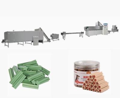 China Singe Screw extruder equipment / Pet Treats bone dog food machine for sale