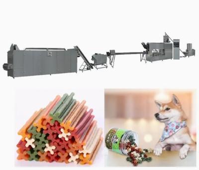 China Dog Dental Stick Pet Food Extrusion Machine / Pet Food Processing Line for sale