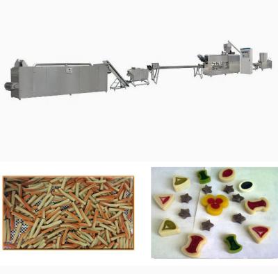 China Continuous & Automatic Dog Food Extruder Single Screw  Food Processing Line for sale
