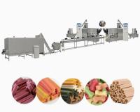 China Food Grade Dog Food Extruder Dental Care Snacks Extruding Line for sale