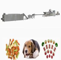 China Continuous And Automatic Dog Food Extruder Dental Care Pet Chewing Toy Making Machine for sale