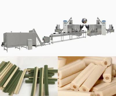 China Single Screw Pet Chewing Snack Dog Food Extruder Machine / Feed Extruder Machine for sale