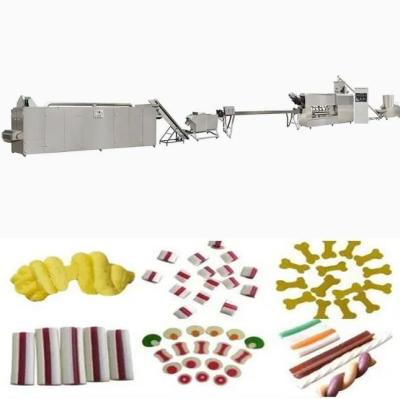 China Pet Chewing Snack Dog Food Extruder / Continuous Feed Extruder Machine 380V / 50Hz for sale