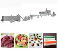 China Dental Care Twisted Pet Treat Dog Food Extruder Machine 145kw 380V for sale