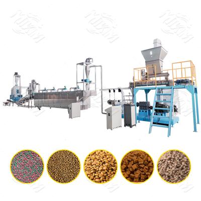 China MIKIM 200-800kg/h Per Hours Production Line Extruder Machine Fish Feed Pellet Making Machines for Fish Food for sale