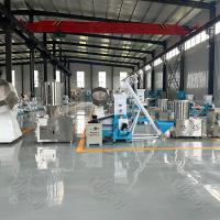 China 500-2000kg/h Cat Dog Rabbit Feed Pellet Making Extrusion Processing Line for sale