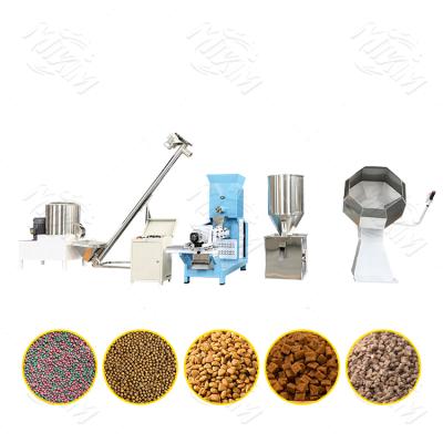 China Pet Food & Fish Feed Extruder Machine Baking Processing with Core PLC Motor Component for sale