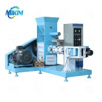 China Manufacture of Fish Food Extrusion Production Line Extruded for Fish Feeds Twin Screw Professional Fish Food for sale