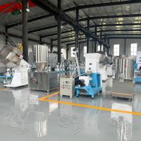 China dry type fish feed extruder line Designed to Produce Dog Food Cat Food Fish Feed and Poultry Feed with Enhanced Nutritional Formula for sale