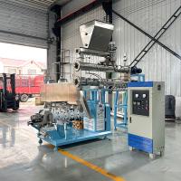 China Highly efficient Dry Floating Fish Feed Pellet Processing Line 200kg/H-6000kg/H Animal Pet Cat Dog Food Making Extruder Machine for sale