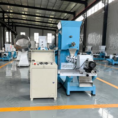 China Granulator Extruded Floating Fish Feed Pellet Aqua Feed Extruder Pet Cat Dog Floating Fish Feed Pellet Price for sale