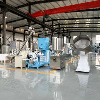 China 120-150 kg/h mini floating fish feed extruder machine floating fish feed pellet making machine price in India for sale