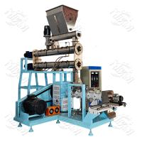 China CE Factory Sale Wet Dry Type Floating Fish Feed Mill/shrimp Food Pellets Double Screw Single Screw Extruder Machine for sale