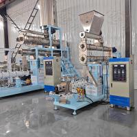 China Animal Pet Fish Dog Cat Lobster Bullfrog Shrimp Crab Loach Feed Food Make Extruder Production Line Machine for sale