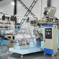 China 100-3000kg/Hr Industrial Automatic Sinking Floating Fish Feed Wet Dry Animal Pet Dog Cat Food Manufacturing Processing Extruder Production Line Making Machine for sale for sale