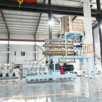 China Continuous & Automatic Pet Food Extruder with 380V/50Hz Power and 70-110 mm Screw Diameter for Floating Fish Feed for sale
