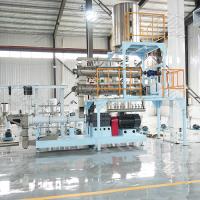China Continuous & Automatic Pet Food Extruder with 380V/50Hz Power and 70-110 mm Screw Diameter for Floating Fish Feed for sale