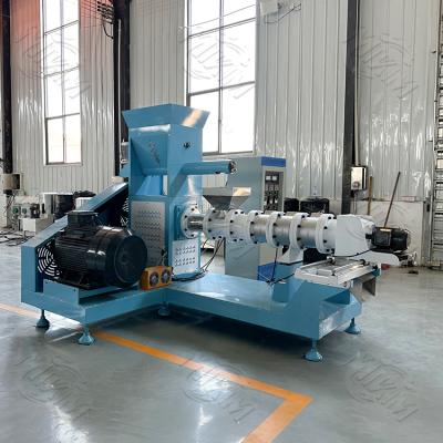 China 400Kg/H Fish Shrimp Feed Pellet Making Machine Dry Type Dog Floating Fish Feed Extruder Machine With Good Price for sale
