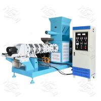 China Continuous & Automatic Pet Food Extruder with 70-110 mm Screw Diameter and Various Shapes Moulds for sale