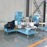 China Continuous & Automatic Pet Food Extruder with 70-110 mm Screw Diameter and Various Shapes Moulds for sale
