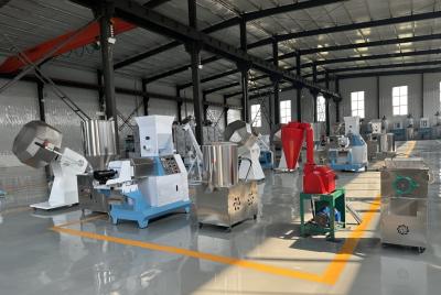China High-Efficiency Automatic  Pet Food Production Line Floating Fish Feed Pellet Machine for Dogs Cats Extruder for Fish Food for sale