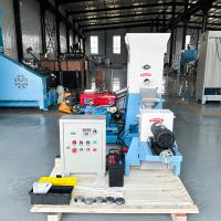 China MIKIM Nigeria Diesel Engine Floating Fish Feed Pellet Extruder Machine Price for sale for sale