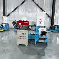 China Diesel Engine 22HP Diesel Floating Fish Feed Pellet Maker Machine 100kg/hour Price in Australia for sale