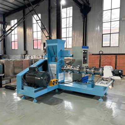 China 500-2000kg/h Large capacity High Productivity Feed Extruder Machine for Fish Dog Livestock Pellet Farm New Floating Gear Motor for Food for sale