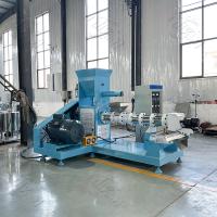China Low price and high efficiency 2 Tons Per Hour Fish Pet Feed Extruder / Extruder Tool Floating Fish Feed /Full Automatic Industrial Forced Feed Extruder for sale