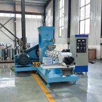China High-Quality 120-1200 kg/h best single screw floating fish feed pellet extruder machine shrimp feed pellet extruder machine price in India for sale for sale