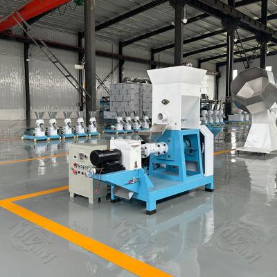 China 100-300kg/h Floating Fish Feed Pellet Making Machine Diesel Engine fish feed food pellet maker machine Price for sale