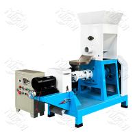 China New Coarse Mill Dry Type Fish Feed Floating Shrimp Feed Pellet Puffing Machine Feed extruder for livestock breeding for sale