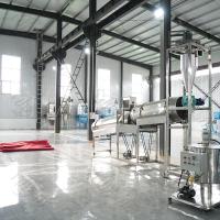 China Floating Fish Feed Extrusion Machinery Twin Screw Fish Food Pellet Make Extruder for sale