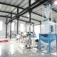 China Floating Fish Feed Extrusion Machinery Twin Screw Fish Food Pellet Make Extruder for sale