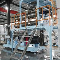 China Continuous & Automatic Twin Screw Extruder 70-110 mm Screw Diameter 380V/50Hz Pet Food Extruder Machine for sale