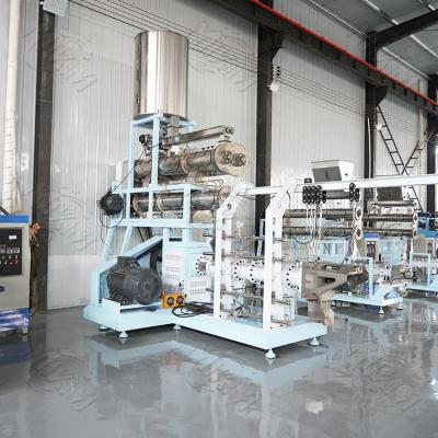 China High Capacity Twin Screw Wet Extruder Machine Twin Screw Wet Extruder / Expander for Floating Fish Feed and Pet Food Production for sale