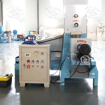 China Wholesale Price 40-200kg/h Mini floating fish feed extruder machine Floating Fish Food Pellet Making Machine for farms for sale