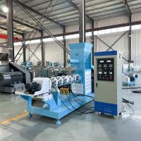 China Dry pet food manufacturing process Floating Fish Feed Mill Pellet Extruder Making Machine for Sale for sale