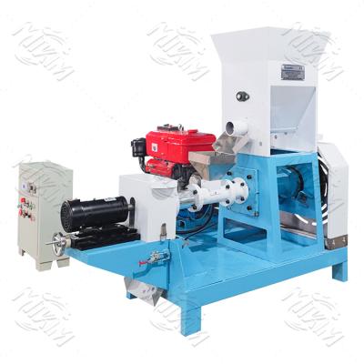 China Diesel Powered floating fish food pellet making machine Fish Farm Use Aquatic Floating Fish Feed Processing Machines Pellet Making Mill for Sale for sale