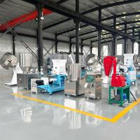 China Floating Fish Feed Food Processing Extruder Fish Food Pellet Making Machine Production Line for sale